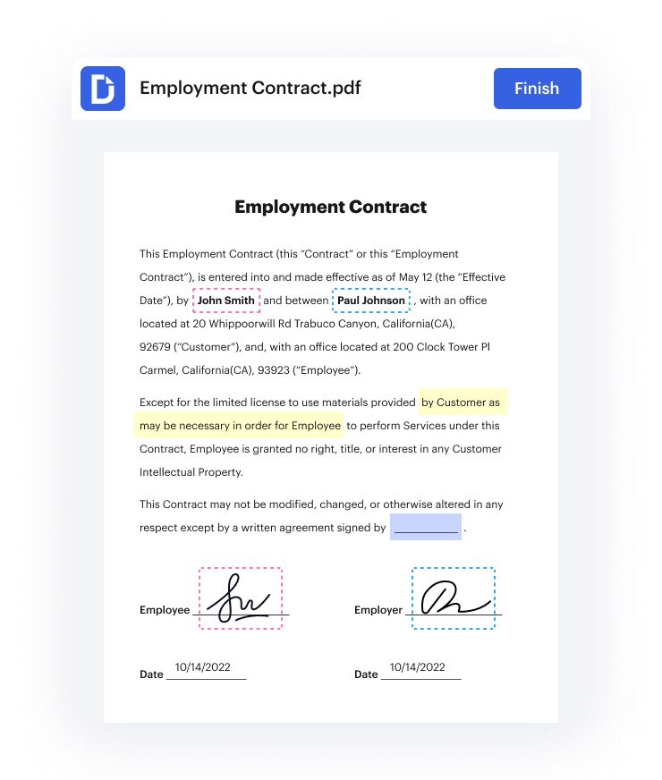 Sign PDF Documents | DocHub Sign PDF Documents | DocHub