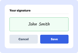 Modern Signature Generator for Performance Review Acknowledgment | DocHub