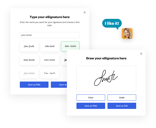 Modern Signature Generator for Performance Review Acknowledgment | DocHub