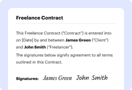 Creative Signature Generator for Offer Letter | DocHub