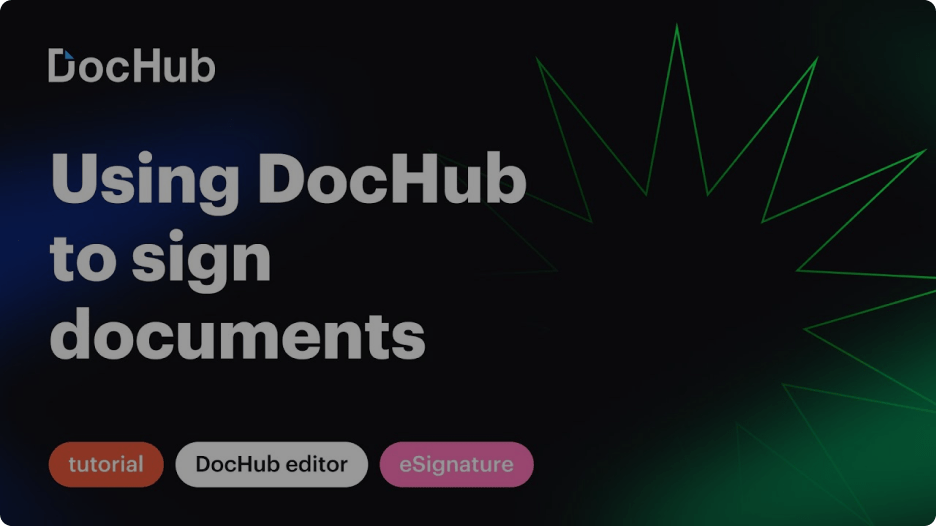 Initial signature Creator | DocHub