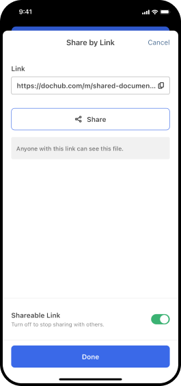 Simplify your tasks with our mobile app | DocHub