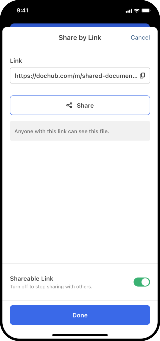 Simplify your tasks with our mobile app | DocHub