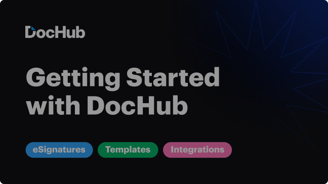 Easily create a PDF form | DocHub