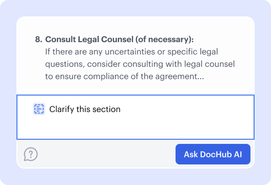 Ask AI Chat And Get Answers About Your Document | DocHub