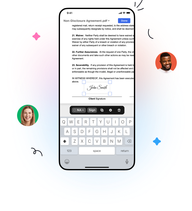 Highlight Text in a PDF on mobile | DocHub
