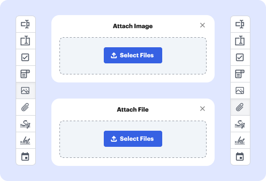 Create an online form with file upload capability online | DocHub