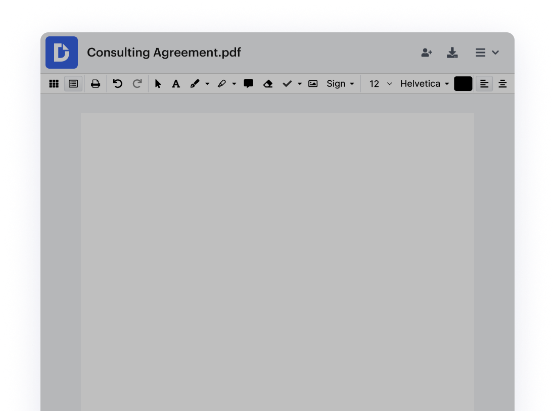 Sign PDF Documents | DocHub