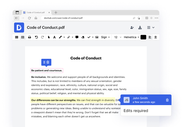 Annotate PDF extension | DocHub