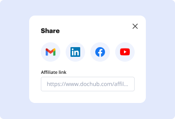 Join the DocHub Affiliate Program and Earn Rewards