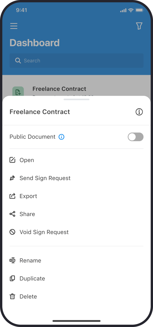 Simplify your tasks with our mobile app | DocHub