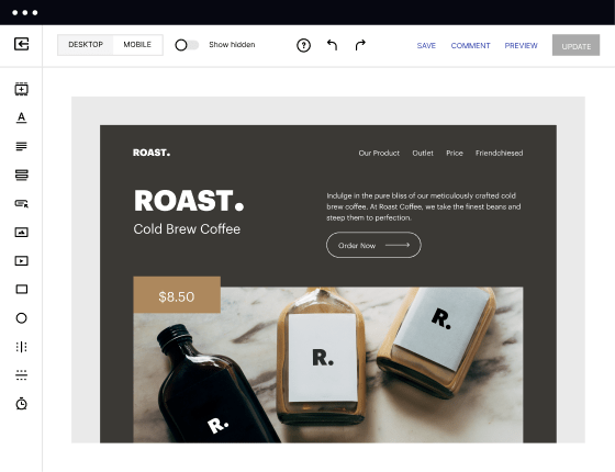 HTML/CSS optimized payment success page template | Instapage