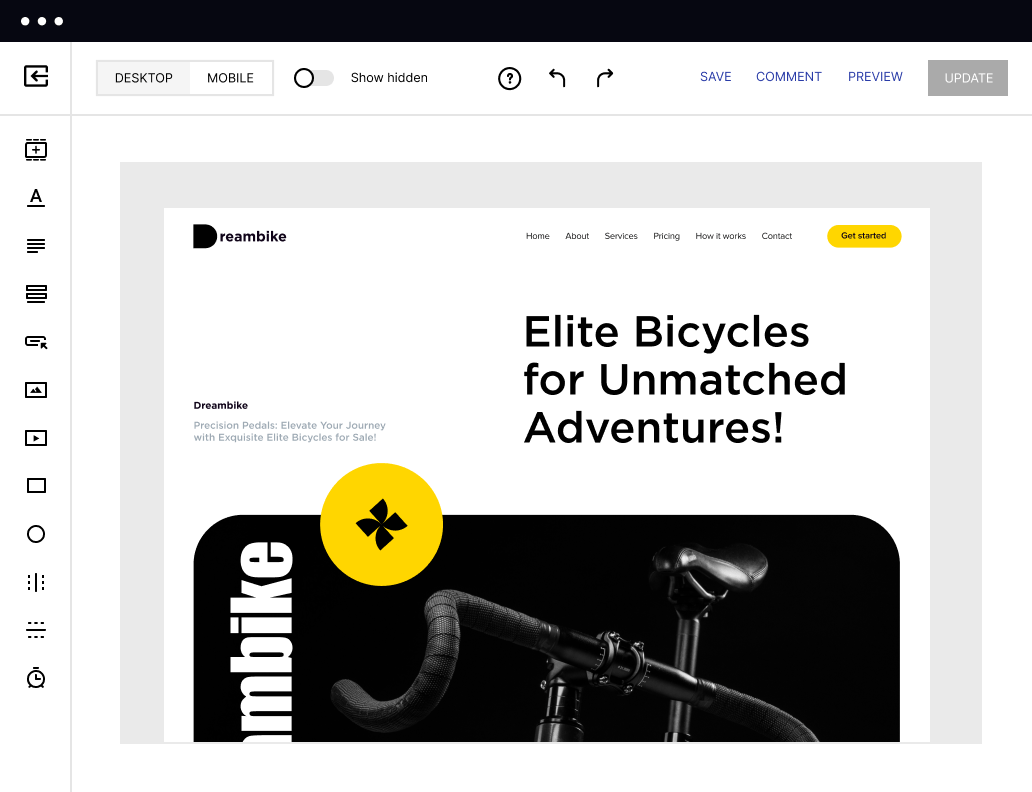 Fast-loading one pager creator | Instapage