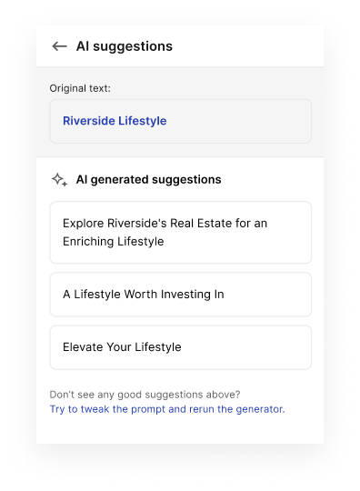 Interactive one pager creator | Instapage