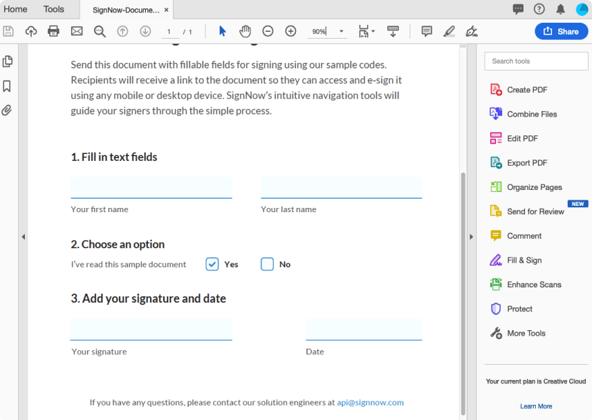 E-Sign PDF Quickly And Safely